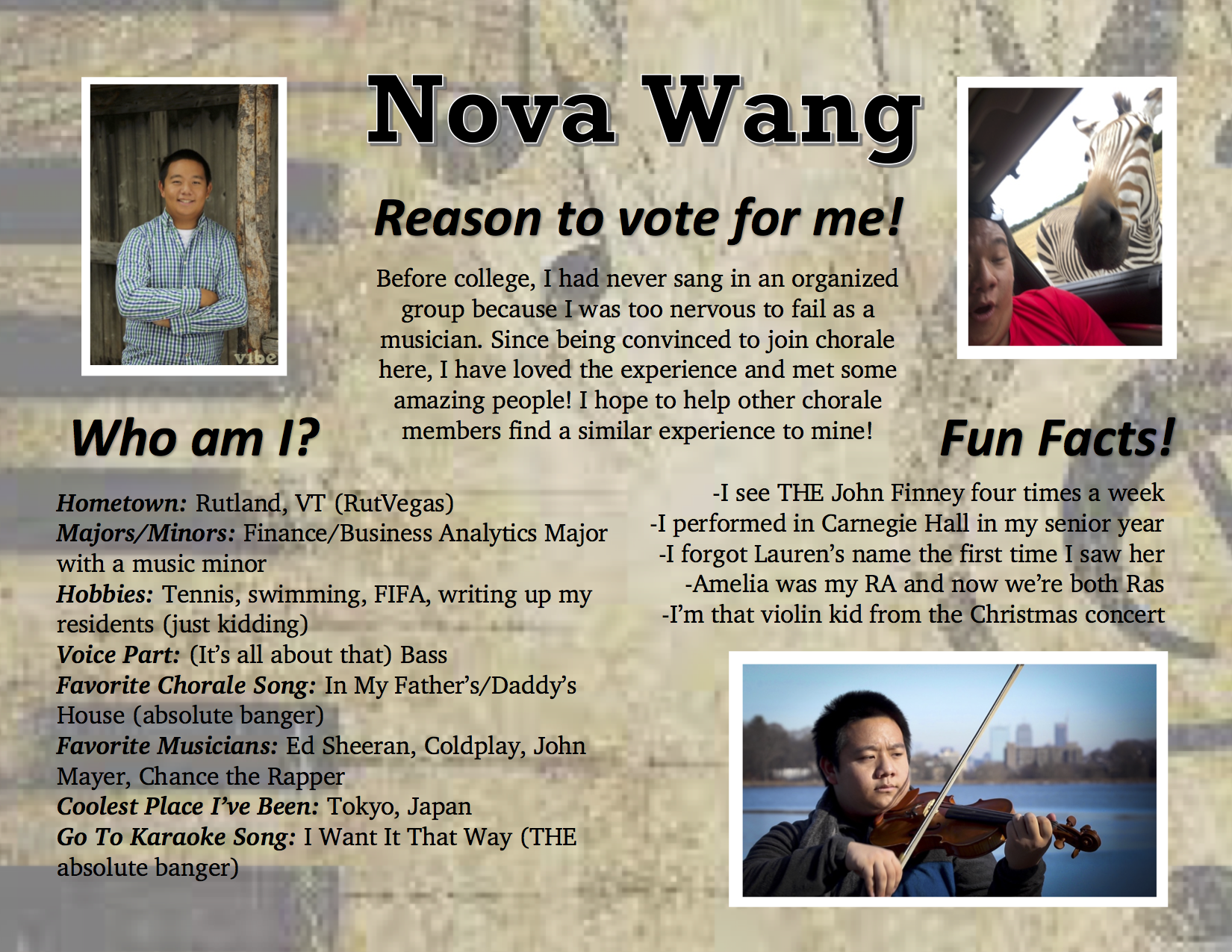 Officer Platforms! – The University Chorale of Boston College